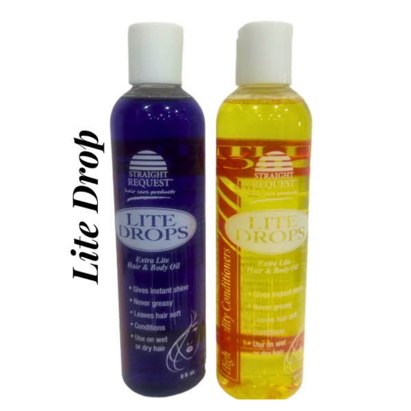Lite Drops | An Extra Light Hair and Body Oil Treatment – Straight ...