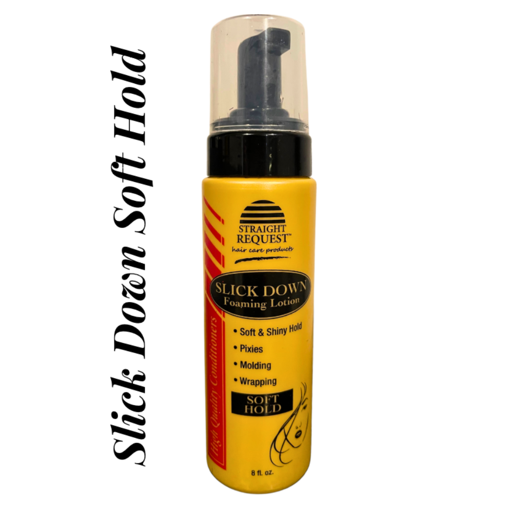 SLICK DOWN SOFT HOLD FOAMING LOTION – Straight Request Official Website